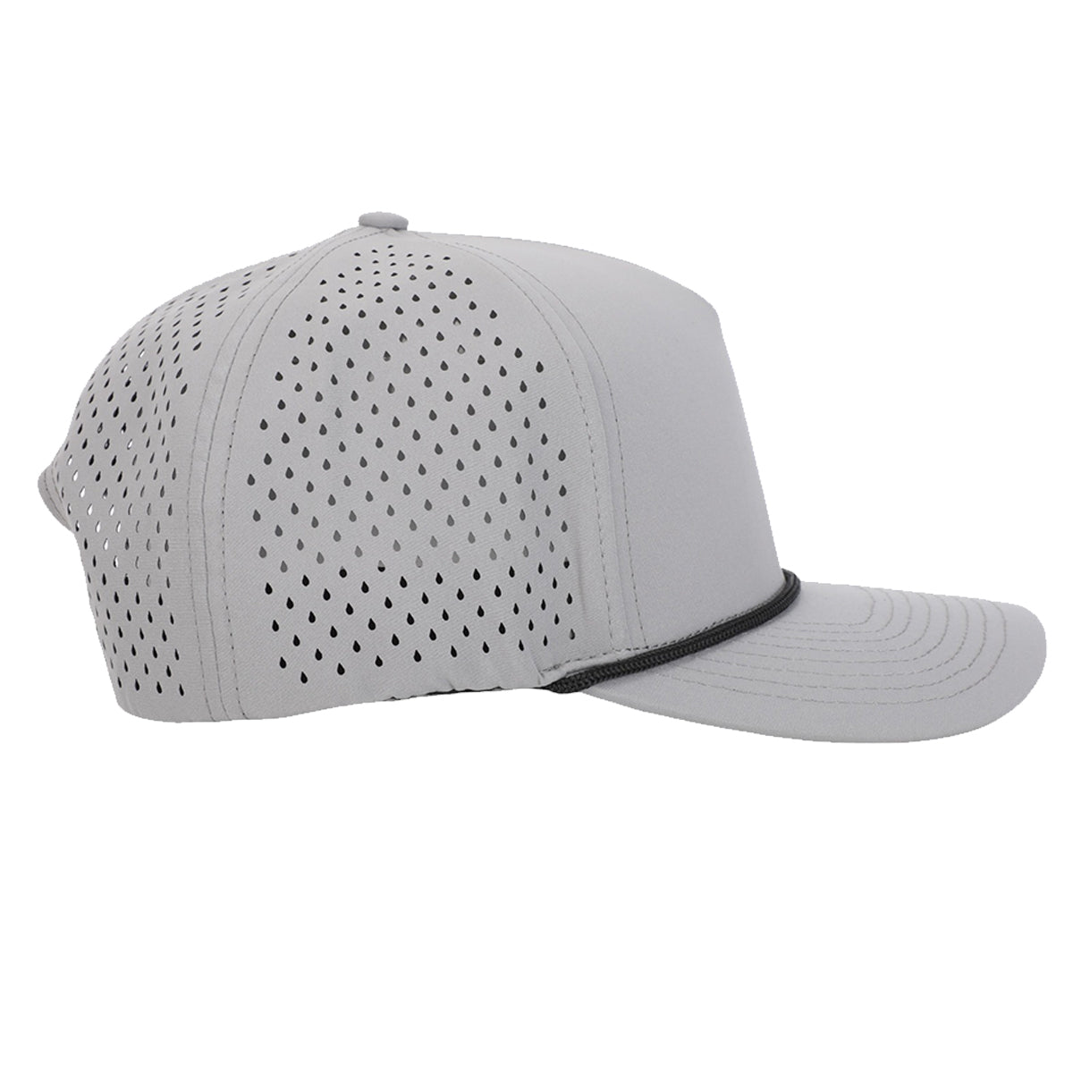 Grey Hex Signature Waterproof Hat – sixhatssupply