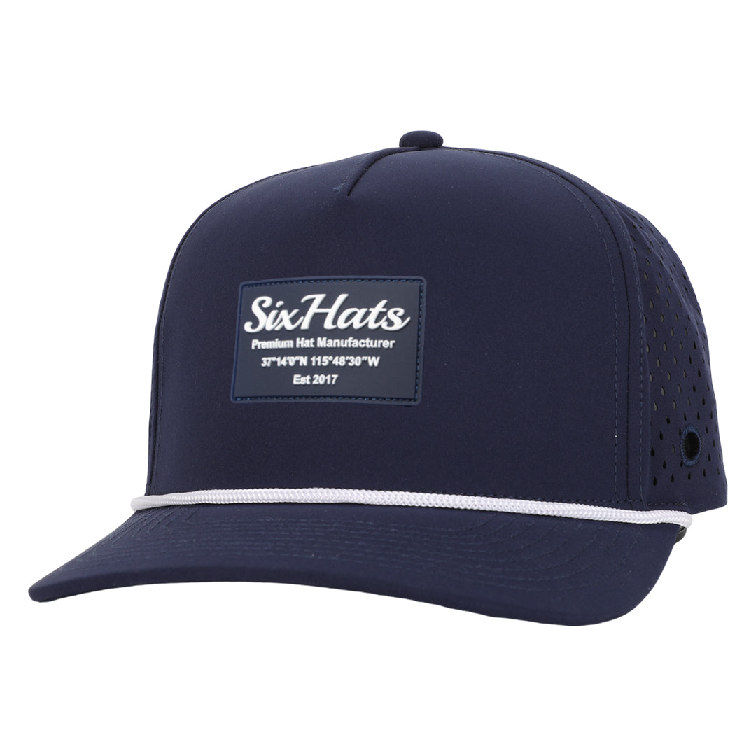Navy Range Signature Hat | Hats That Float | Golf Hats – sixhatssupply