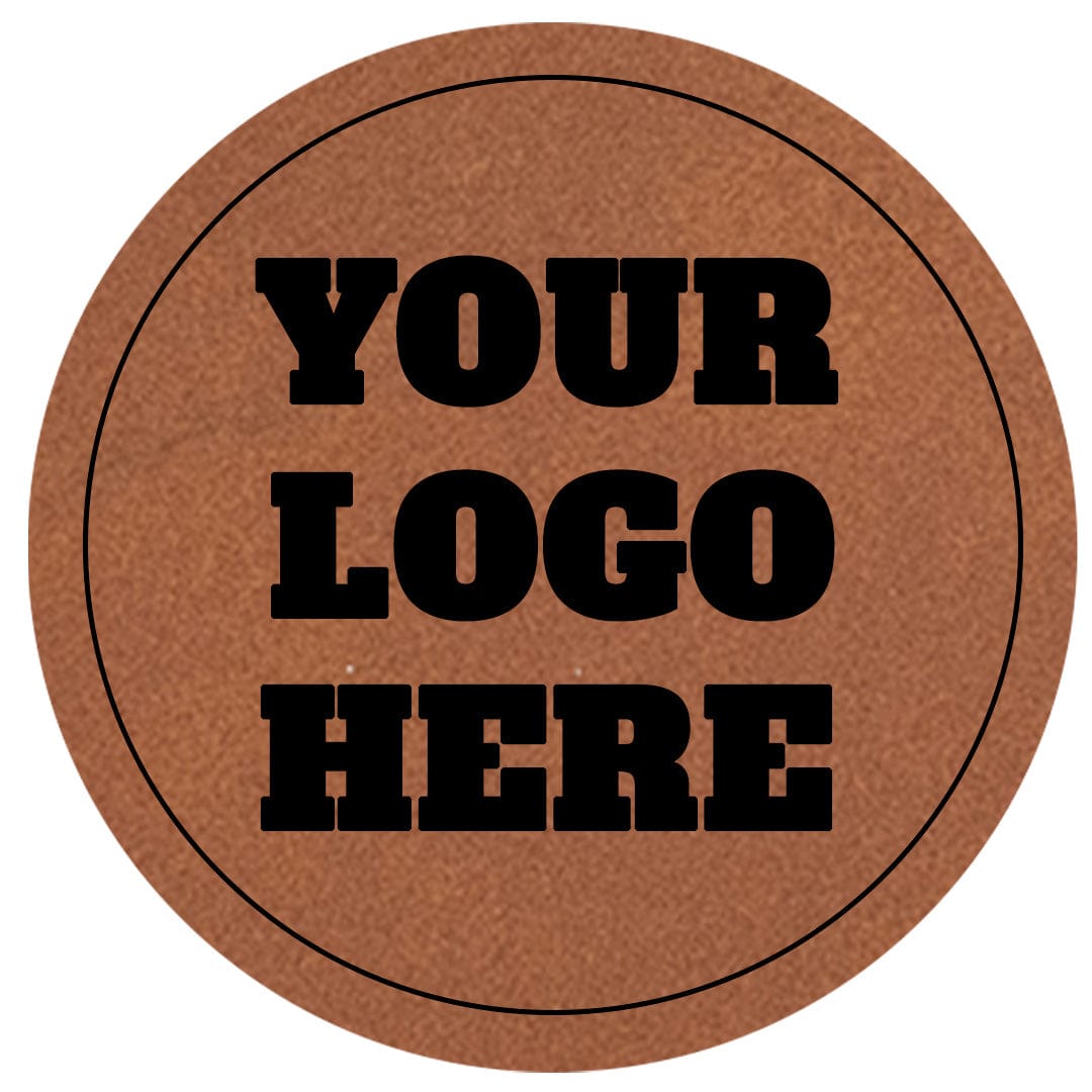Rawhide Leather w/ black logo – sixhatssupply