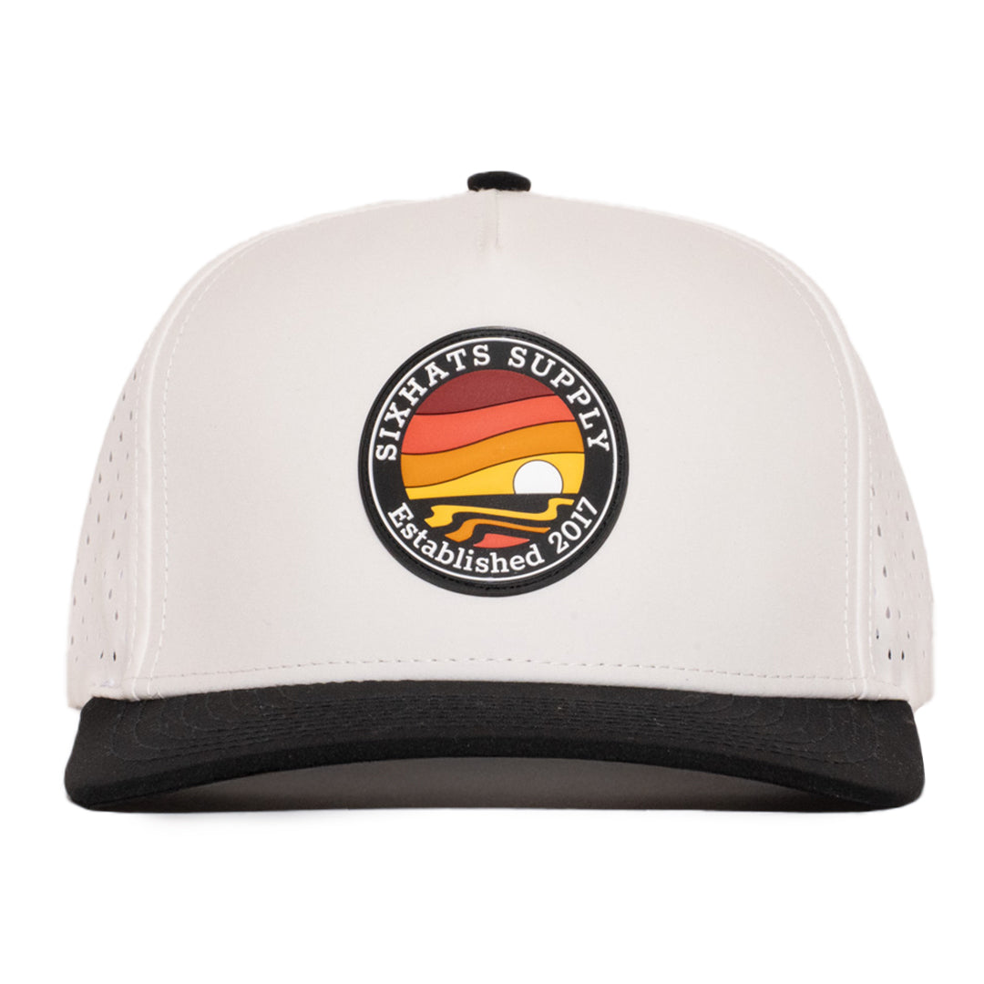 Tan & Black Horizon Signature Waterproof Hat – sixhatssupply