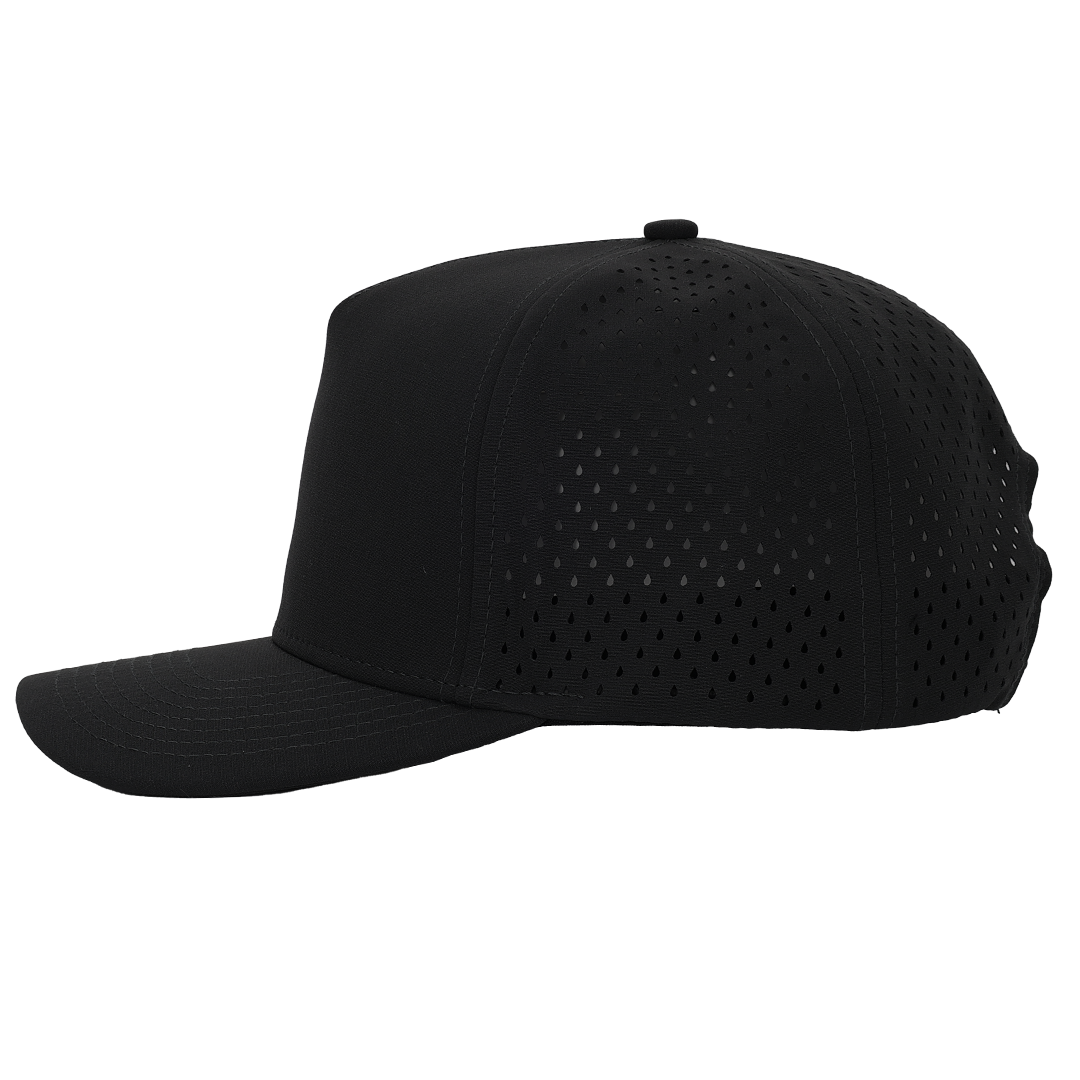Stealth Black Signature Waterproof Hat – sixhatssupply